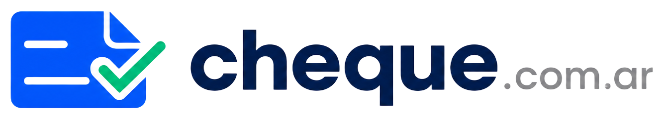 Descuento de Cheques eCheq Online | cheque.com.ar